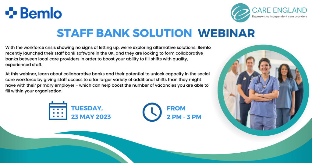 Staff Bank Solutions Webinar - Care England